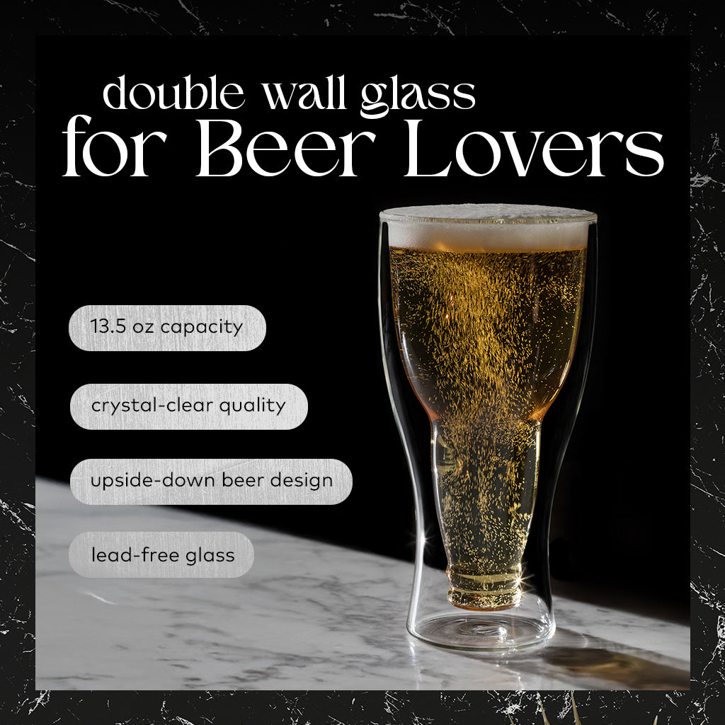 Dragon Glassware® Upside Down Beer Glasses | Shop Now – DRAGON GLASSWARE®