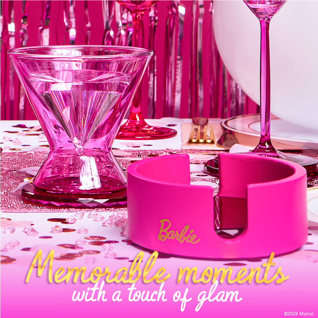 Barbie™ x Dragon Glassware® Coasters | Shop Now – DRAGON GLASSWARE®