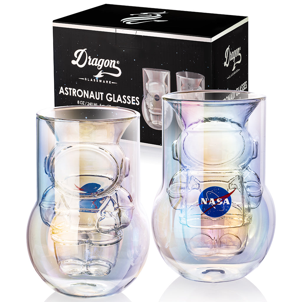 NASA Astronaut Glasses | Shop Now – DRAGON GLASSWARE®